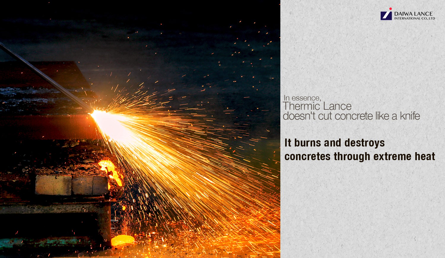 Can Thermic Lance Demolish Reinforced Concrete 500mm+?